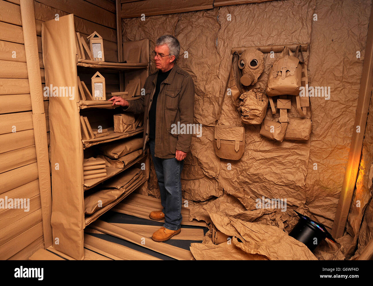 First World War exhibition Stock Photo - Alamy