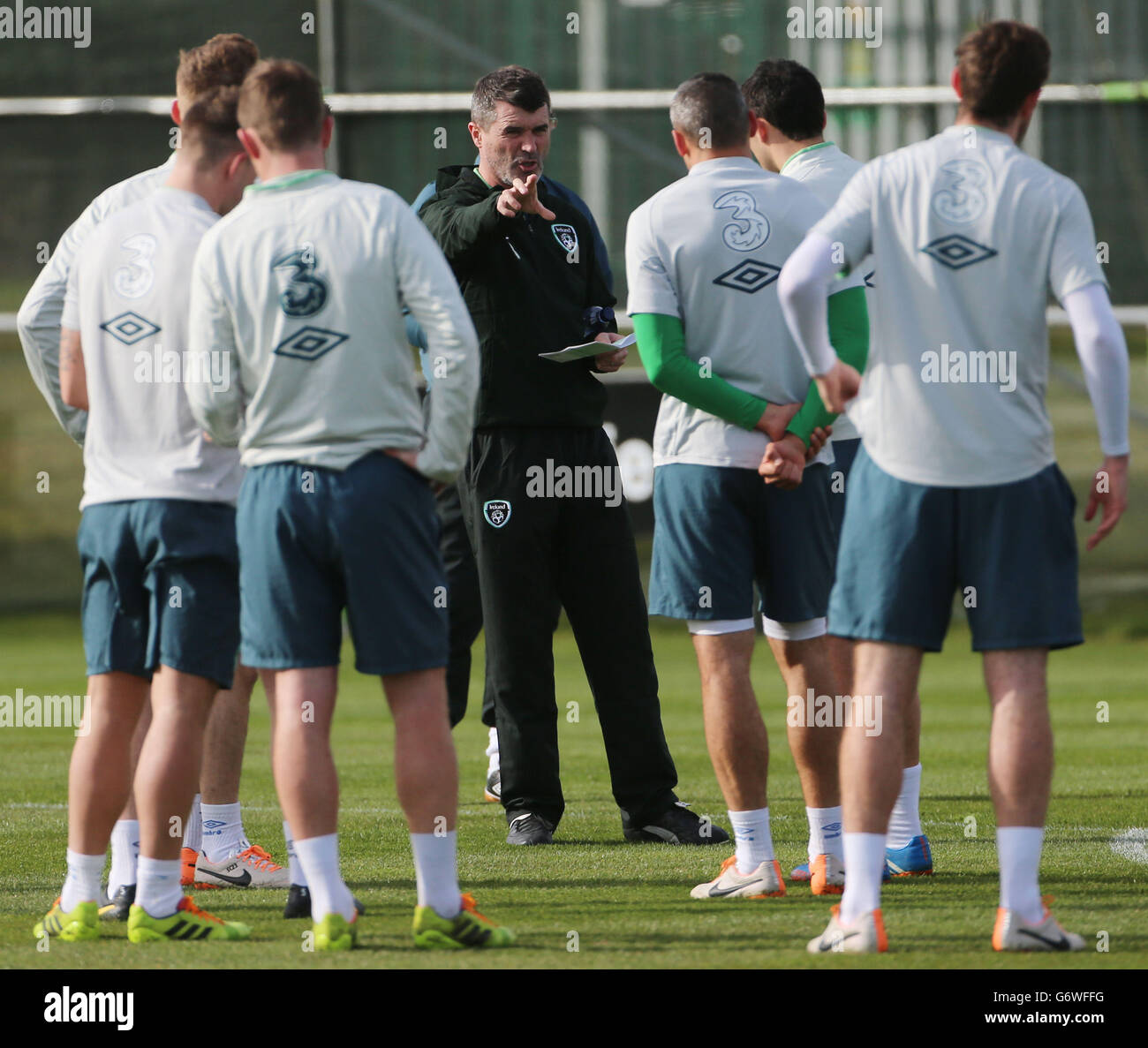 Republic of ireland assistant manager roy keane hi-res stock ...