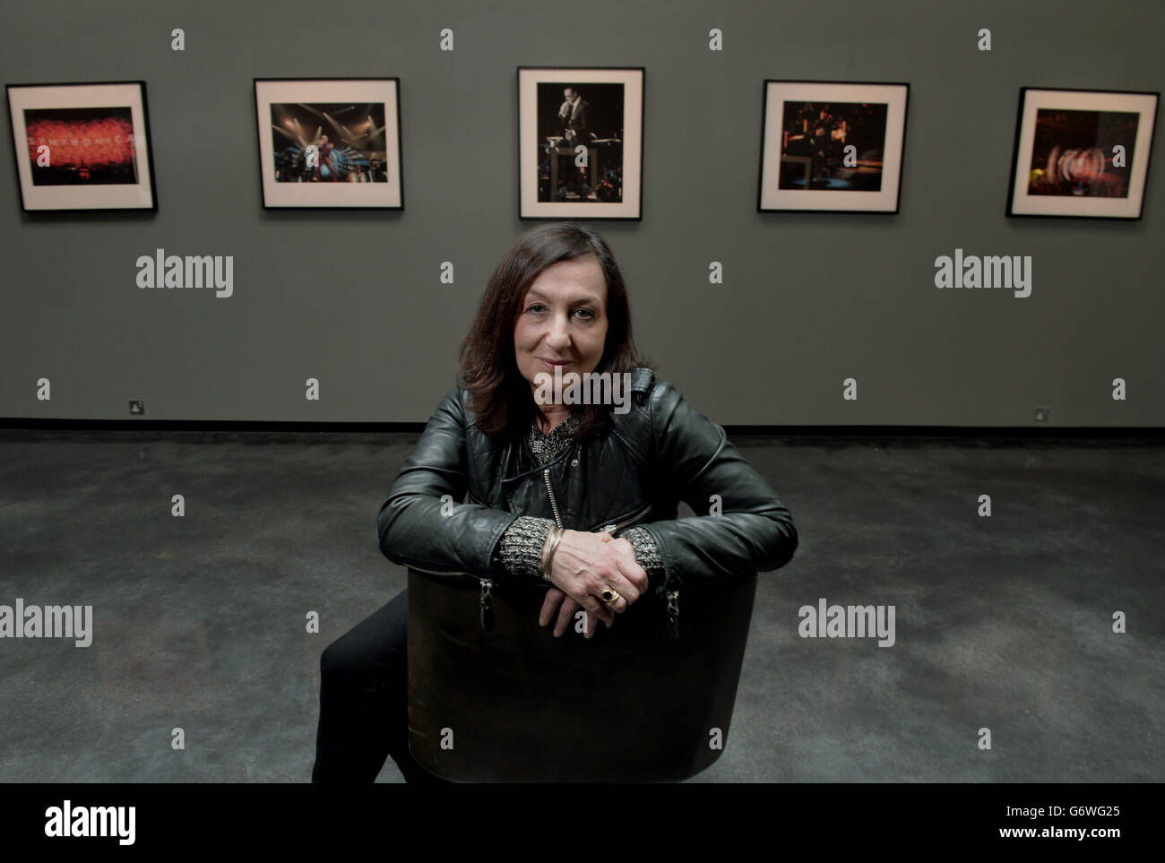 Photographer Caroline True with her photographs of George Michael's ...