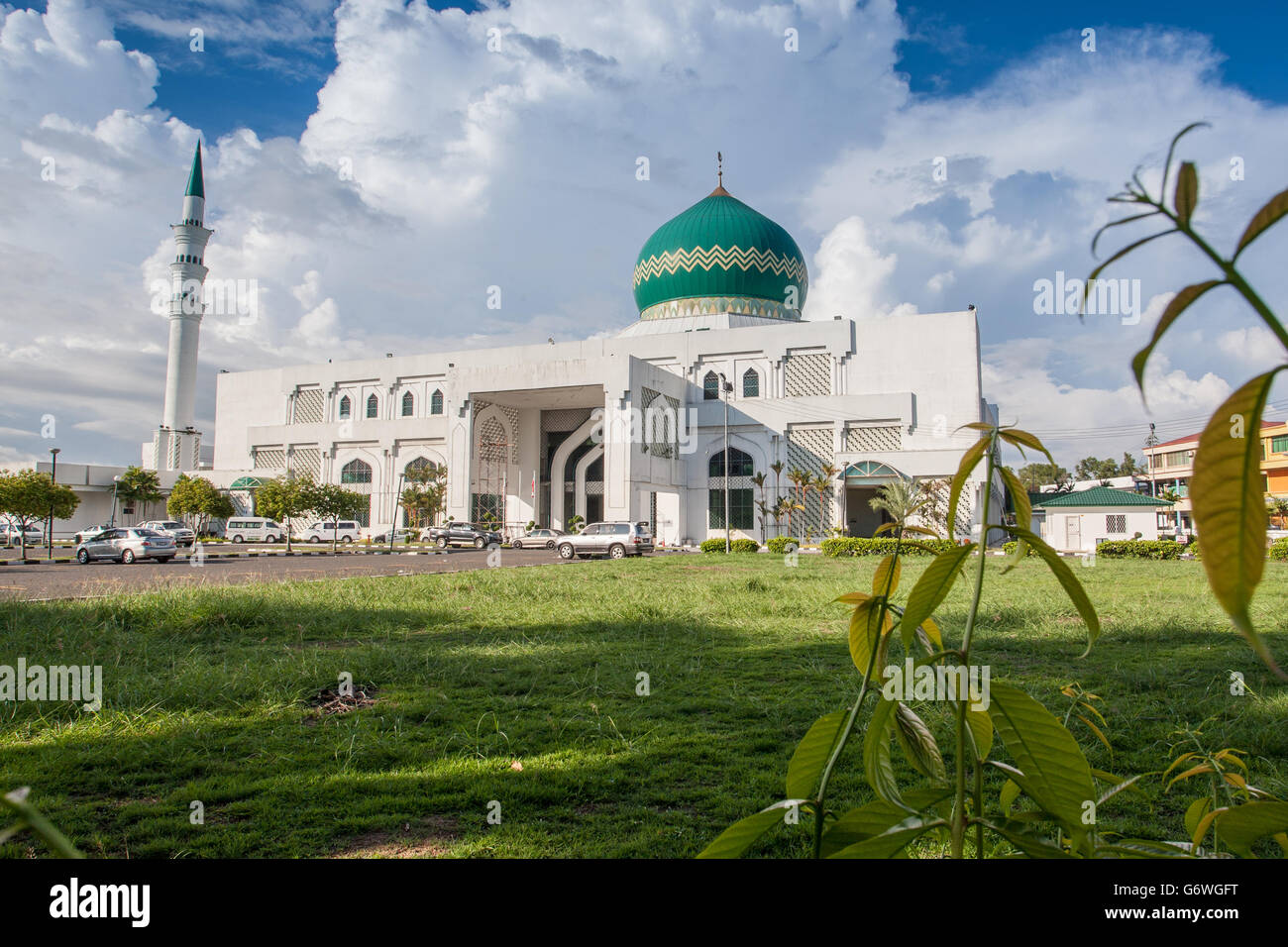 Tawau, Sabah, Malaysia. JUNE 08, 2016: Al-Kauthar Mosque or Tawau Grand ...