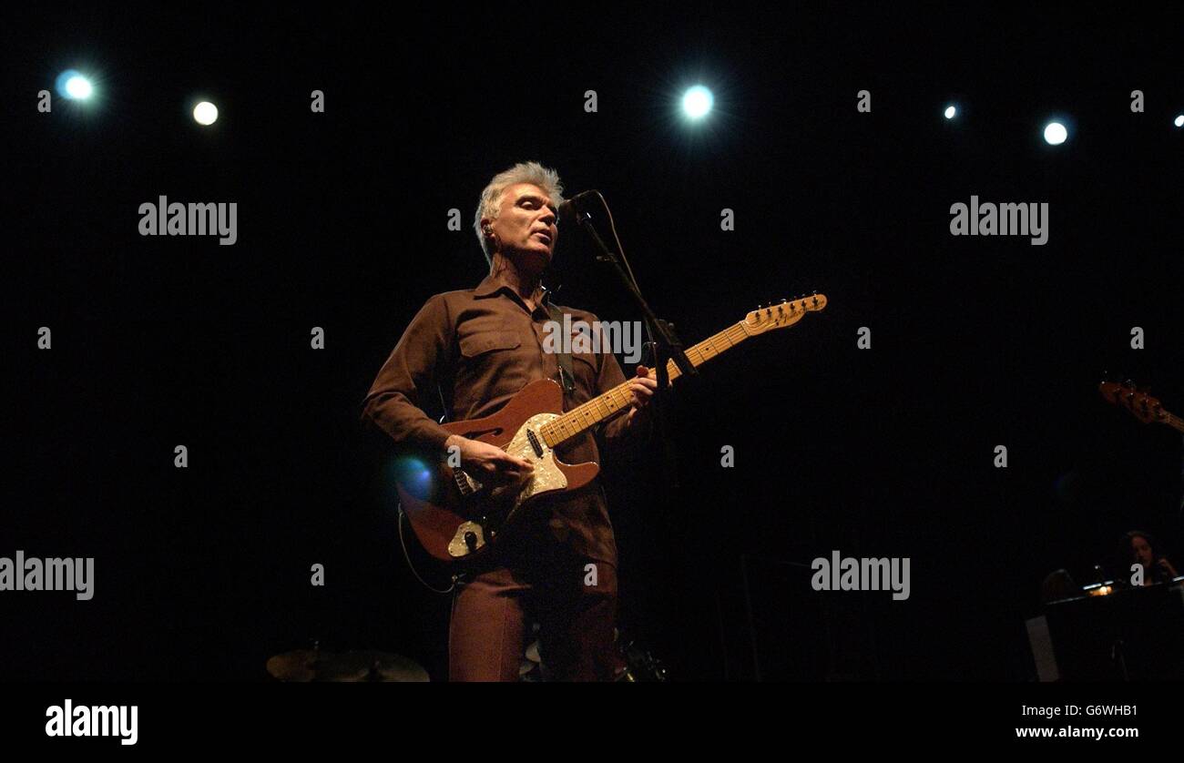 David byrne singer hi-res stock photography and images - Alamy