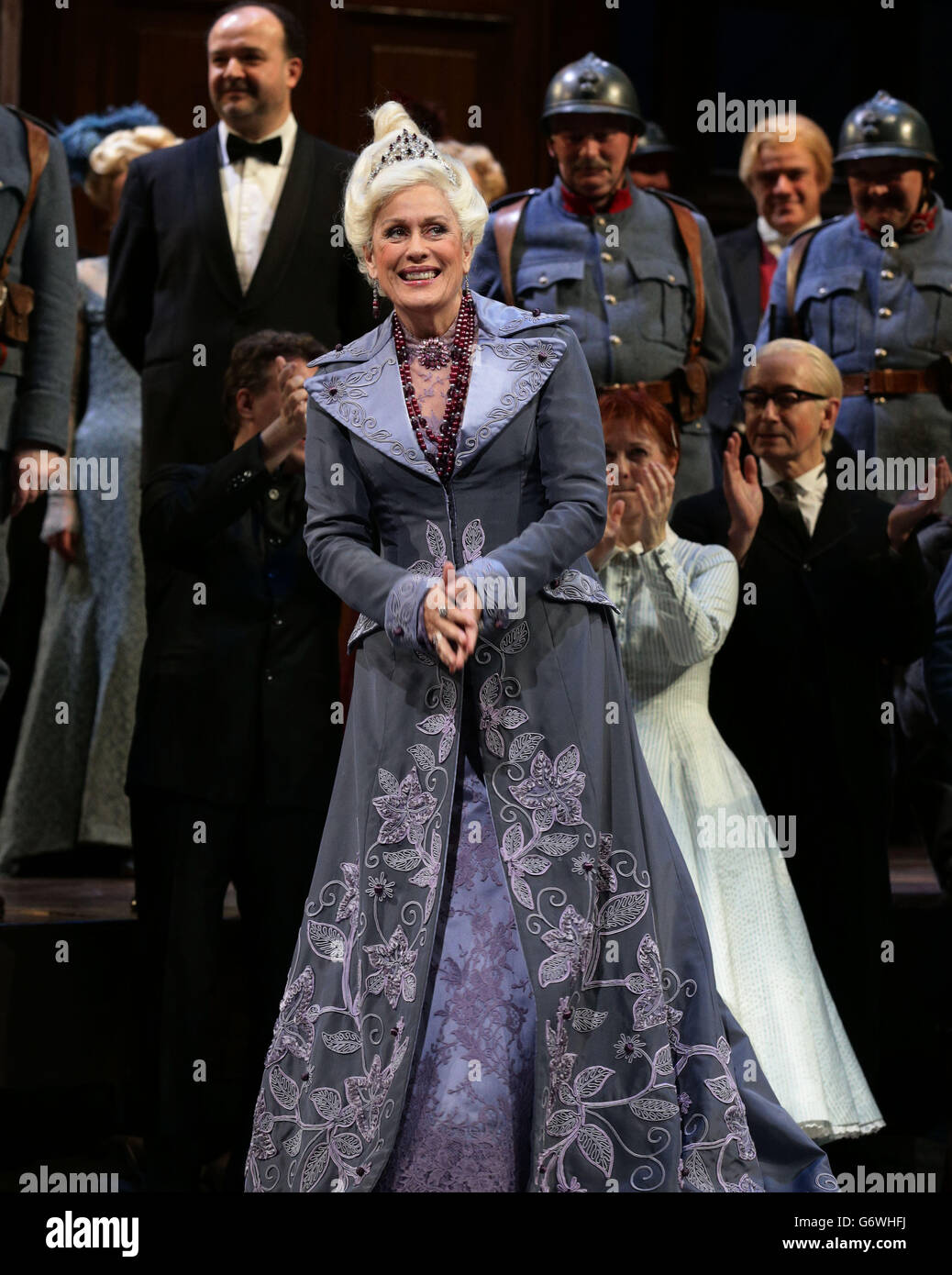 Dame Kiri te Kanawa celebrates her 70th birthday on stage, following a ...