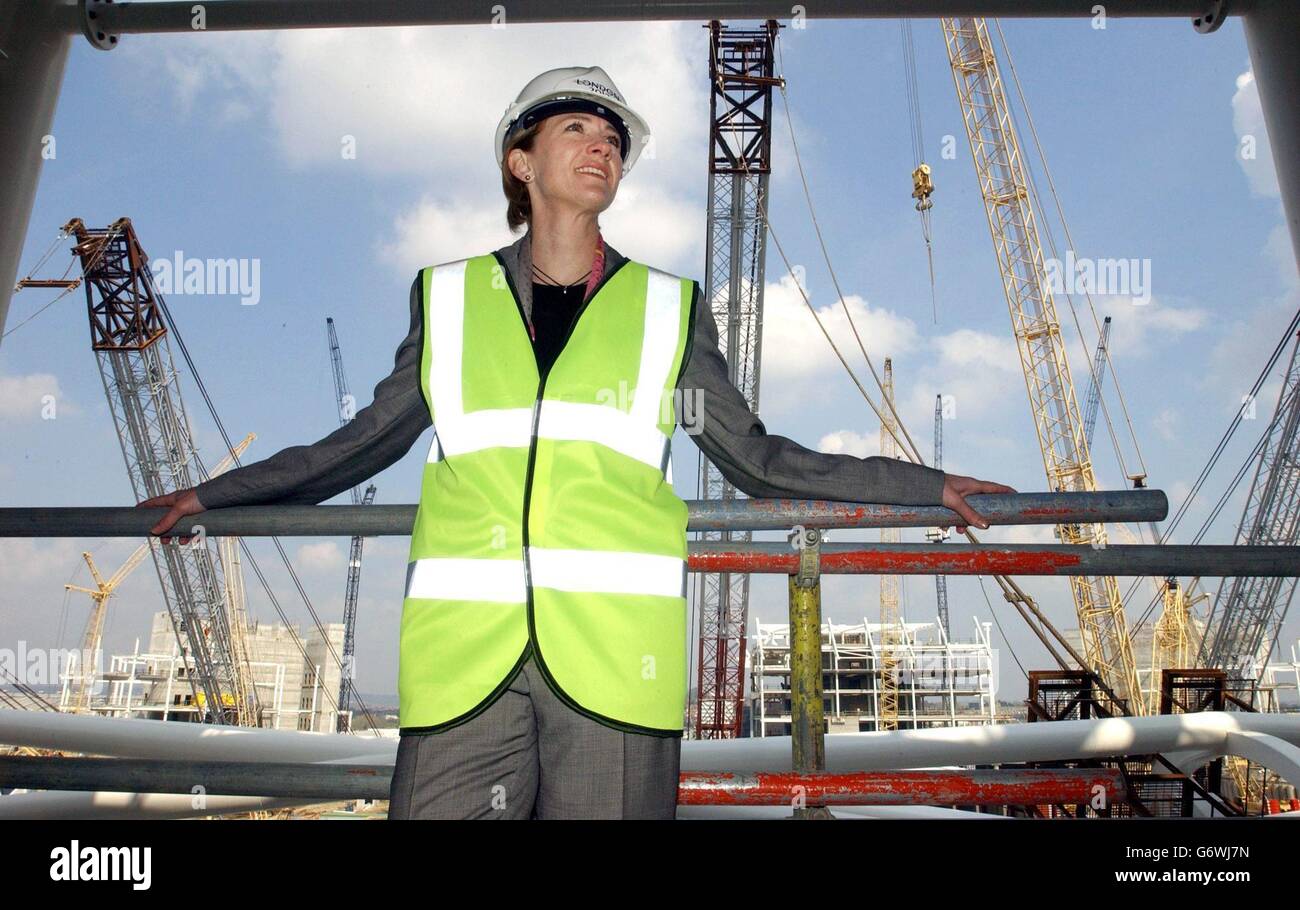 Barbara Cassani, Chairman of London's 2012 Olympic bid, at the new ...