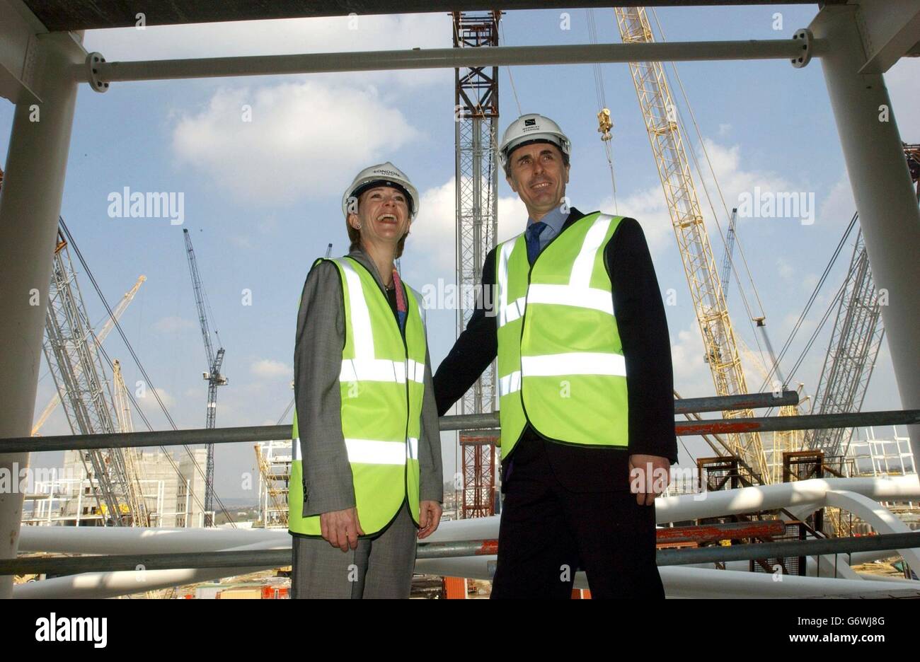 Barbara Cassani, Chairman of London's 2012 Olympic bid, and Michael ...