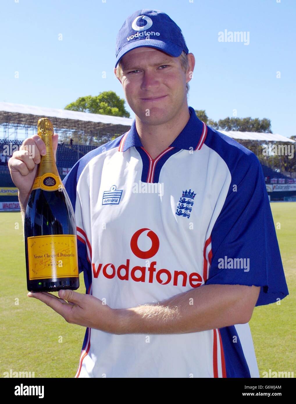CRICKET Matthew Hoggard England Stock Photo - Alamy