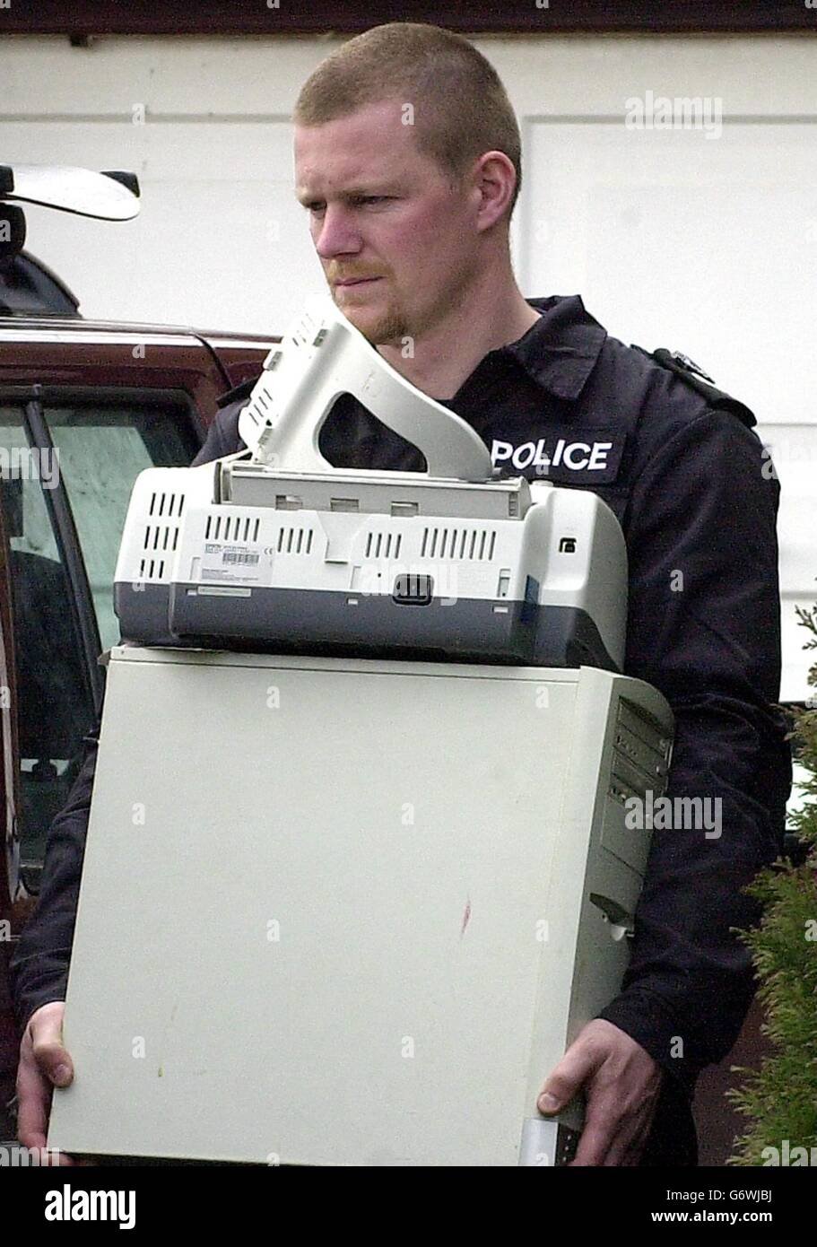 Police Arrest Boy Over Jones Murder - Dalkeith Stock Photo - Alamy