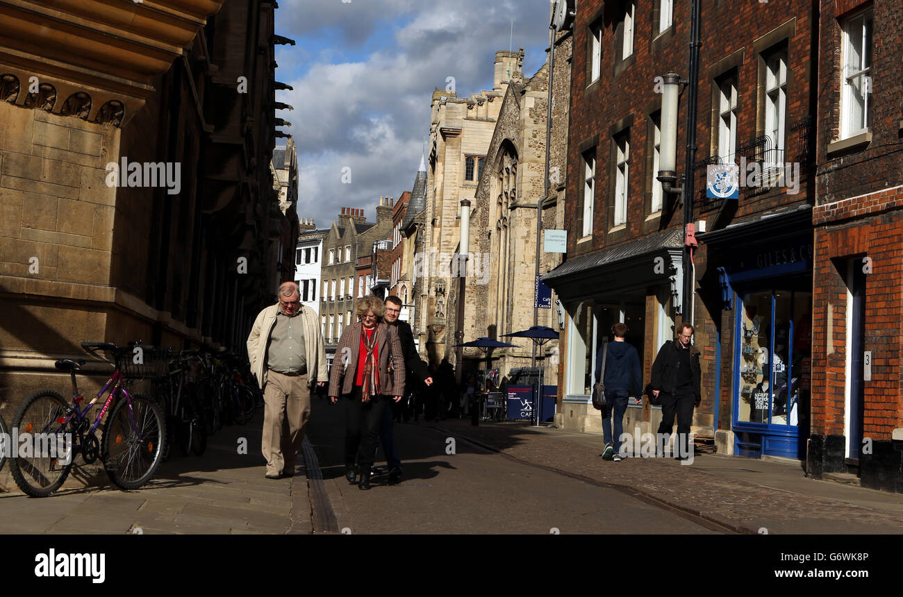 Cambridge city general view hi-res stock photography and images - Alamy