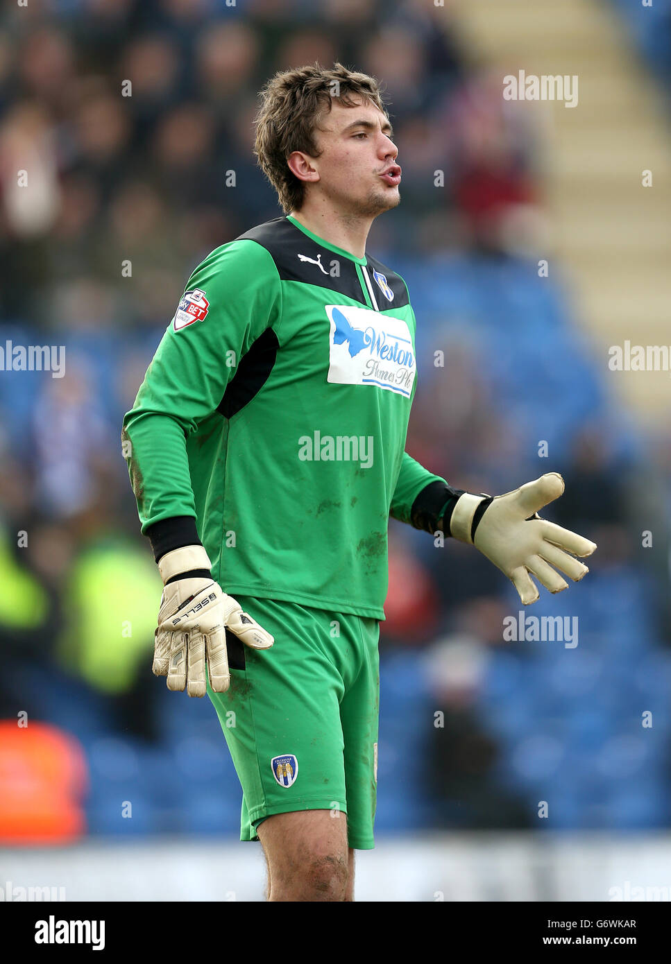 Colchester united goalkeeper sam walker hi-res stock photography and ...