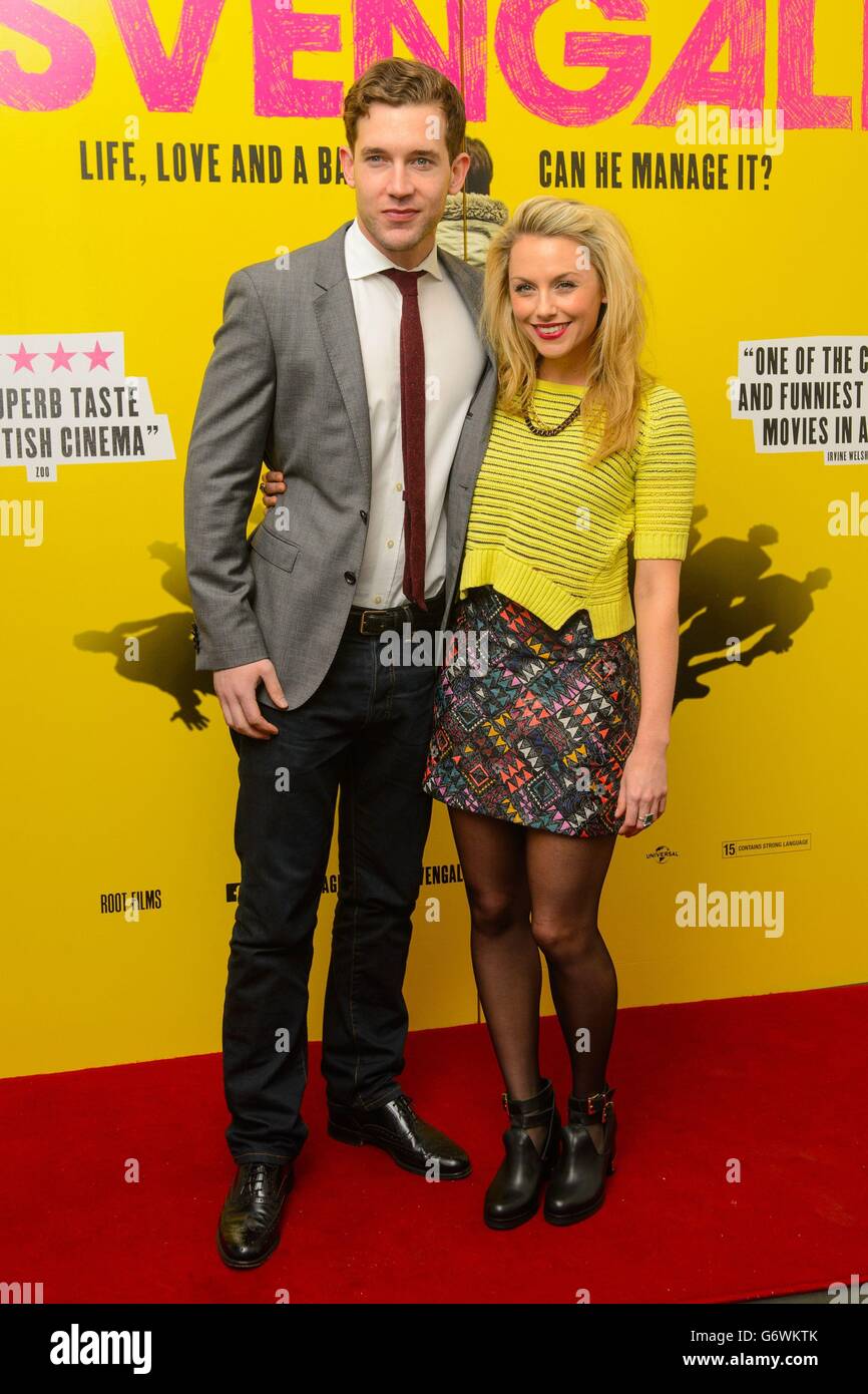 Nick hendrix jessica ellerby arriving for screening of svengali hi-res ...