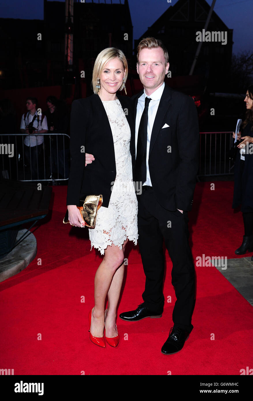 Jenni Falconer and James Midgley attending the British Academy Games ...
