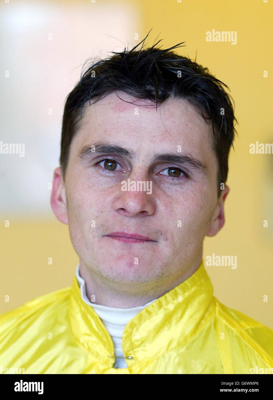 P Doe Jockey Beverley. Jcokey Paul Doe at Beverley races Stock Photo ...
