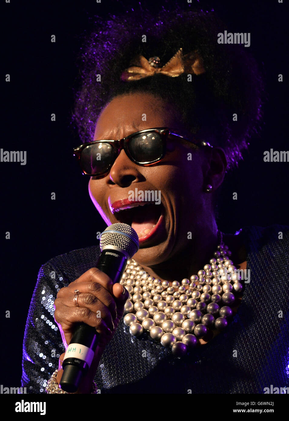 Floella Benjamin performs during the Macmillan Cancer Support annual ...