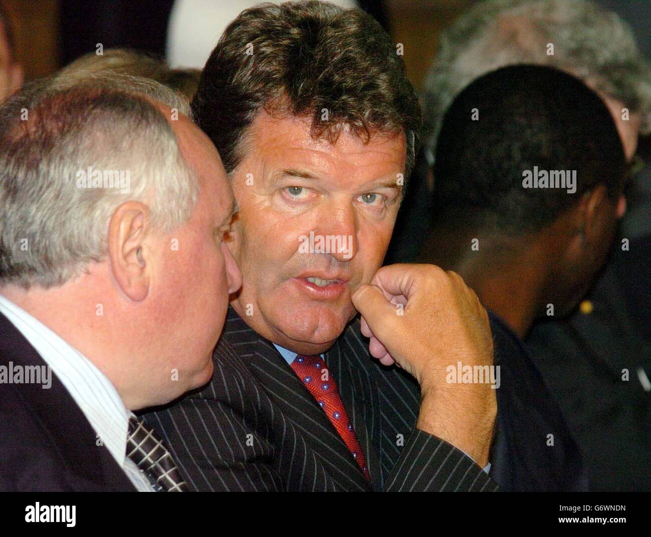 John Toshack at memorial service Stock Photo - Alamy