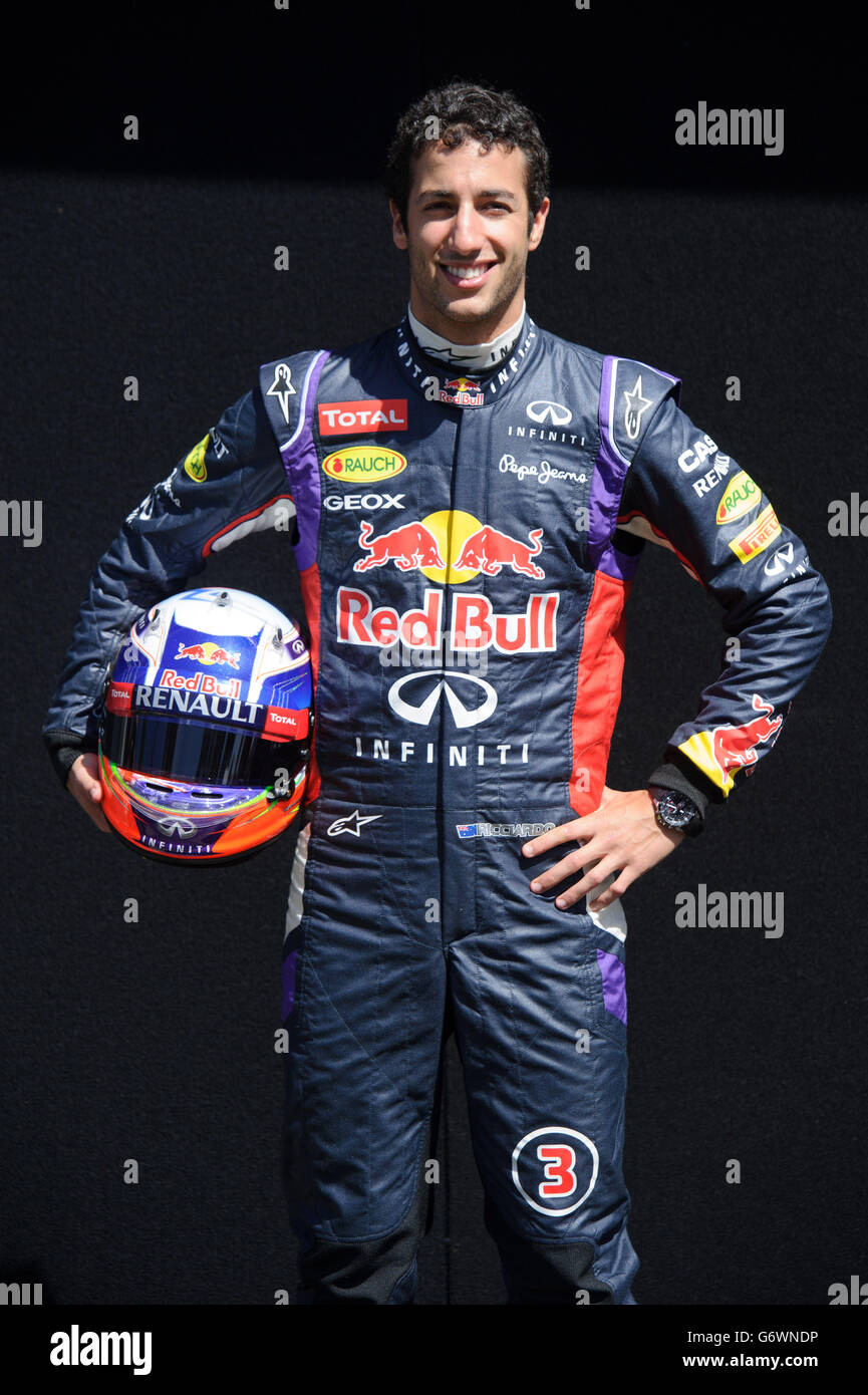 Infiniti Red Bull's Daniel Ricciardo during the Paddock Day for the ...