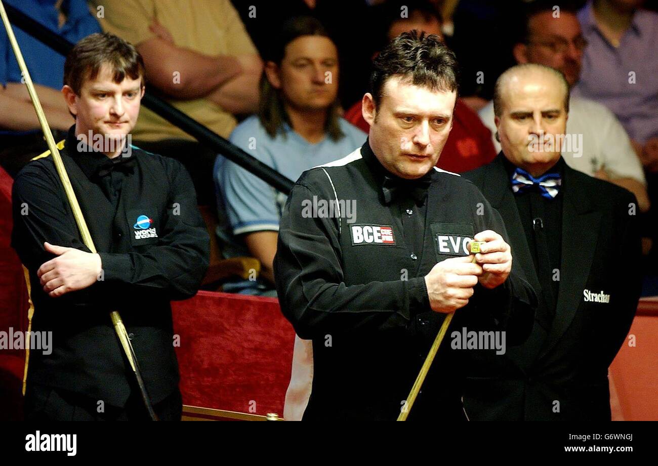 Sport snooker jimmy white barry pinches hi-res stock photography and ...