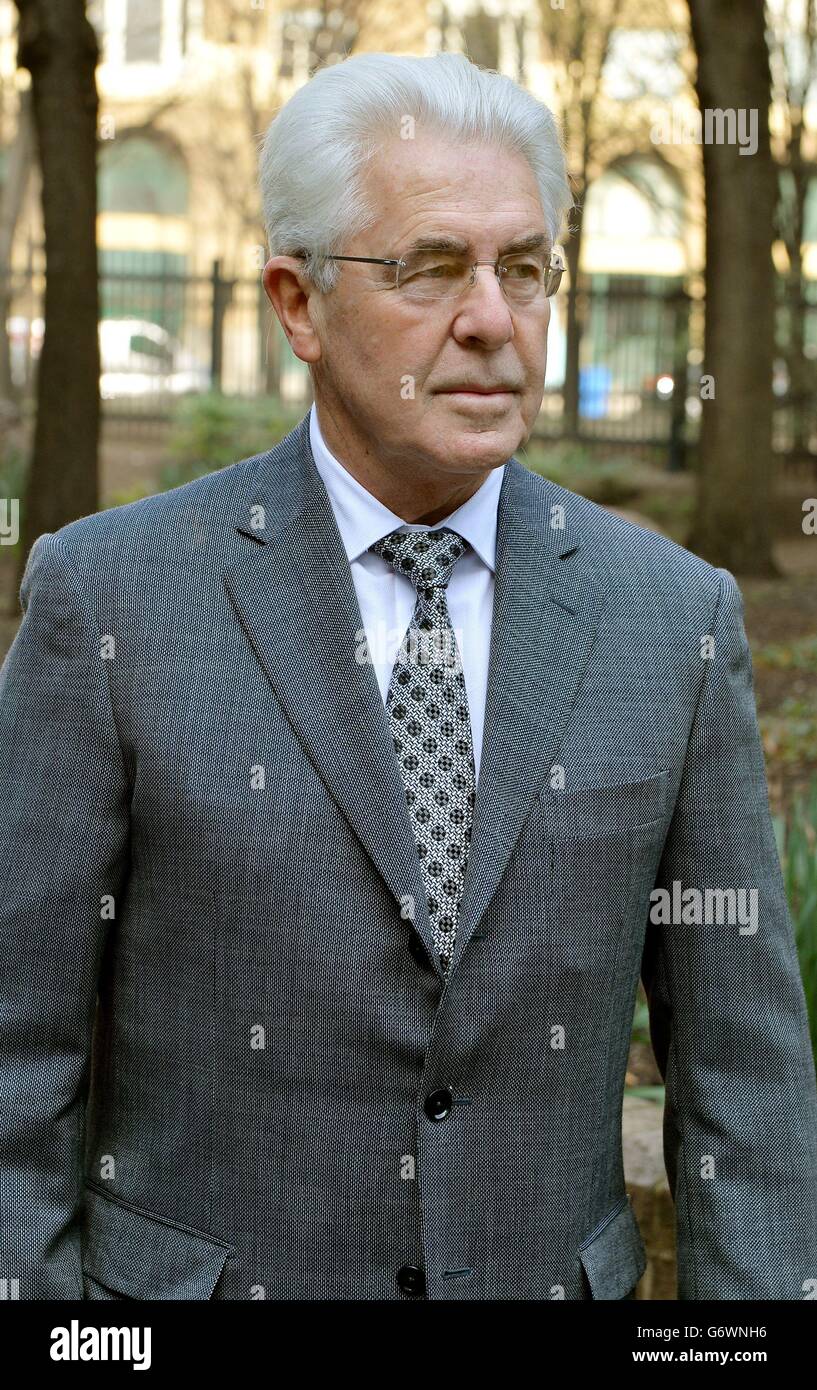 PR guru Max Clifford, 70, from Hersham in Surrey, arrives at Southwark ...