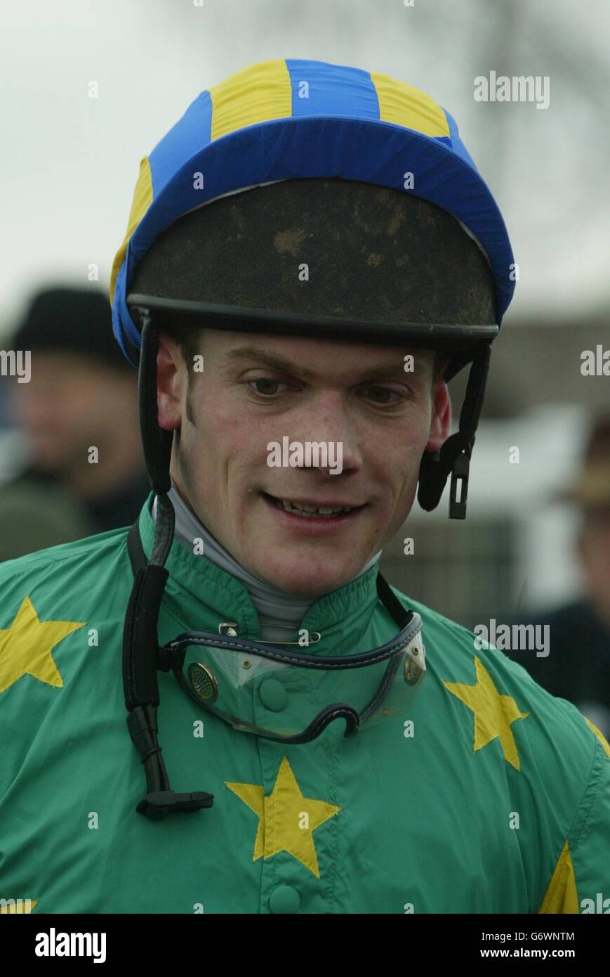 R Biddlecombe Jockey Hereford Stock Photo - Alamy