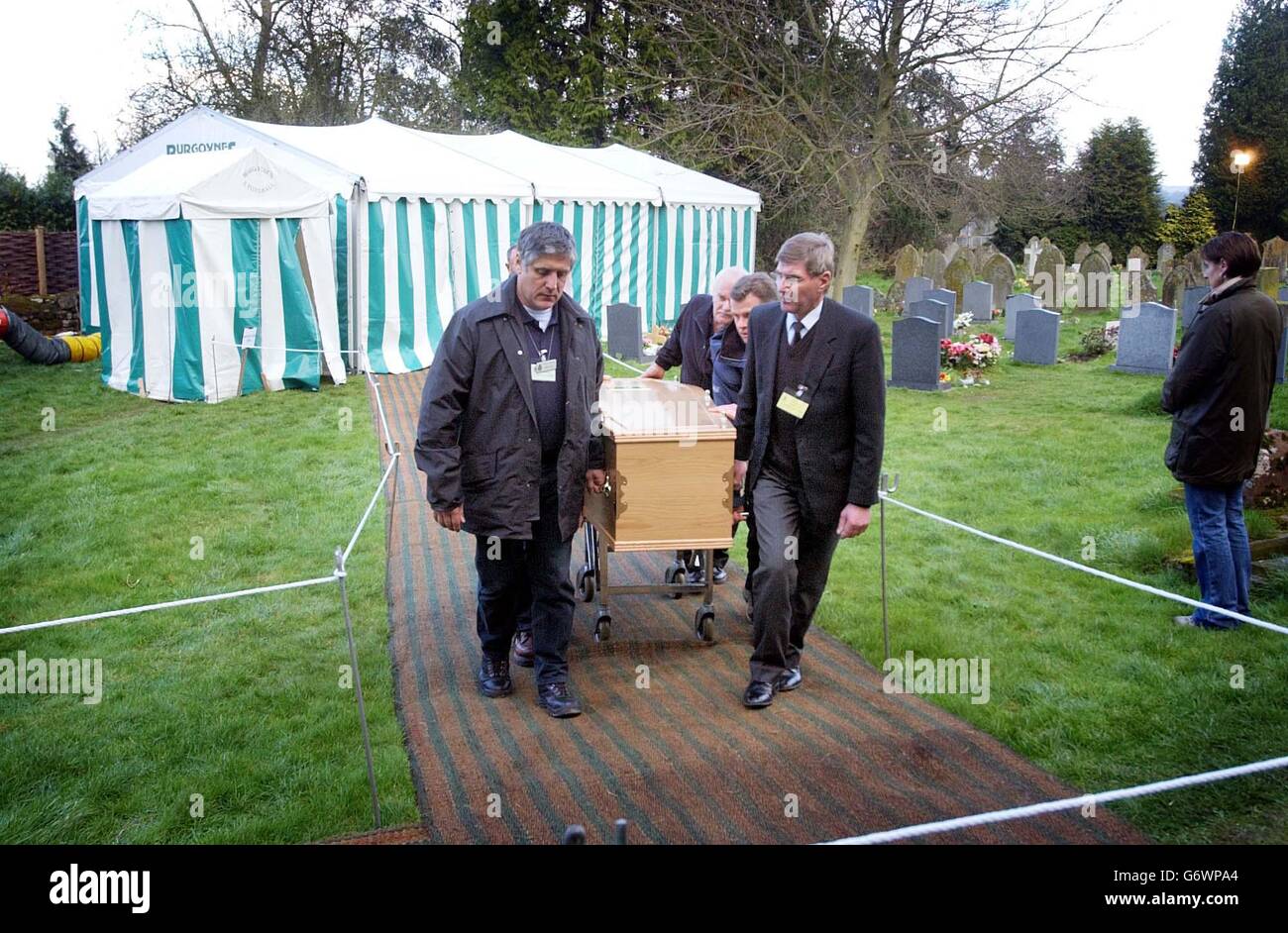 Rachel Whitear Body Exhumed Stock Photo - Alamy