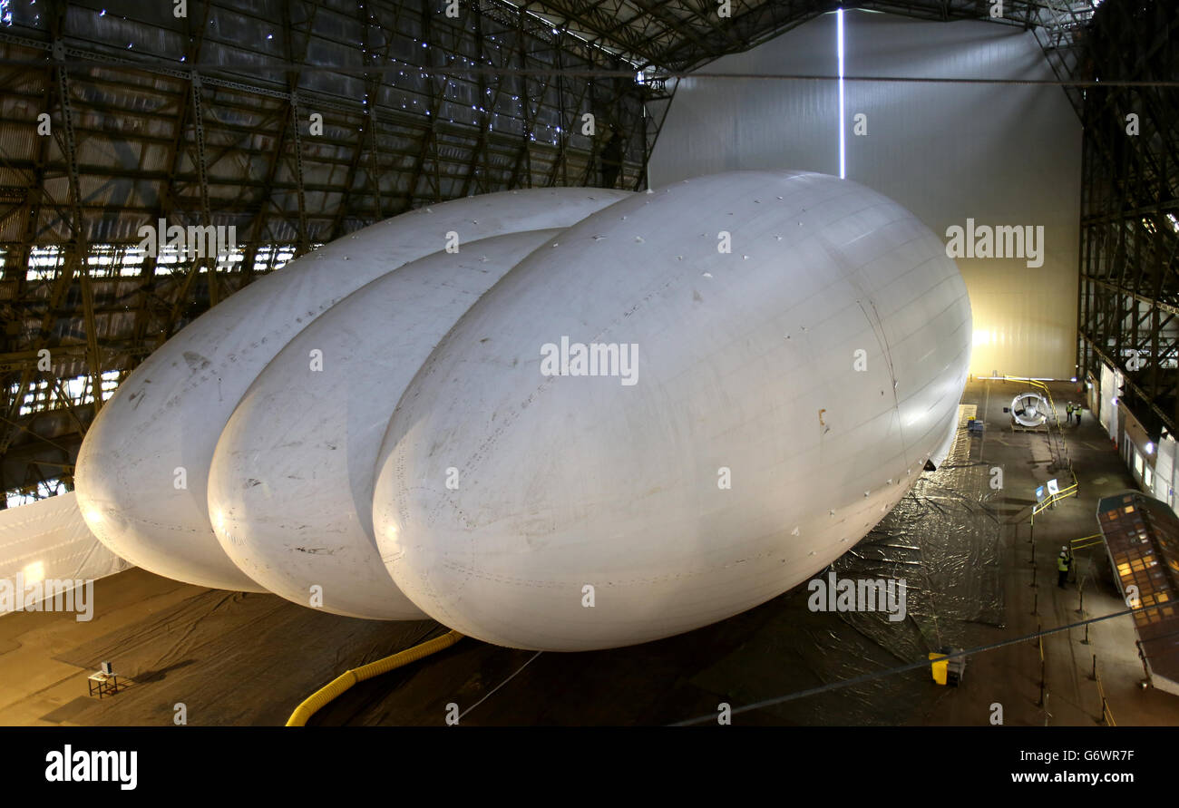 Ultra green giant airship unveiled hi-res stock photography and images ...