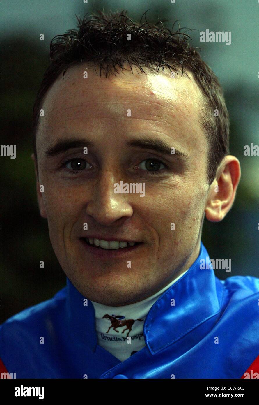 R Fitzpatrick Jockey Doncaster Stock Photo - Alamy