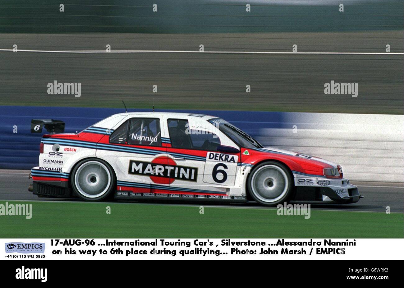 Silverstone alessandro nannini hi-res stock photography and images - Alamy
