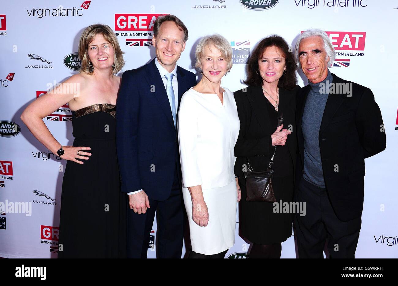 Great British Film Reception - Los Angeles Stock Photo - Alamy