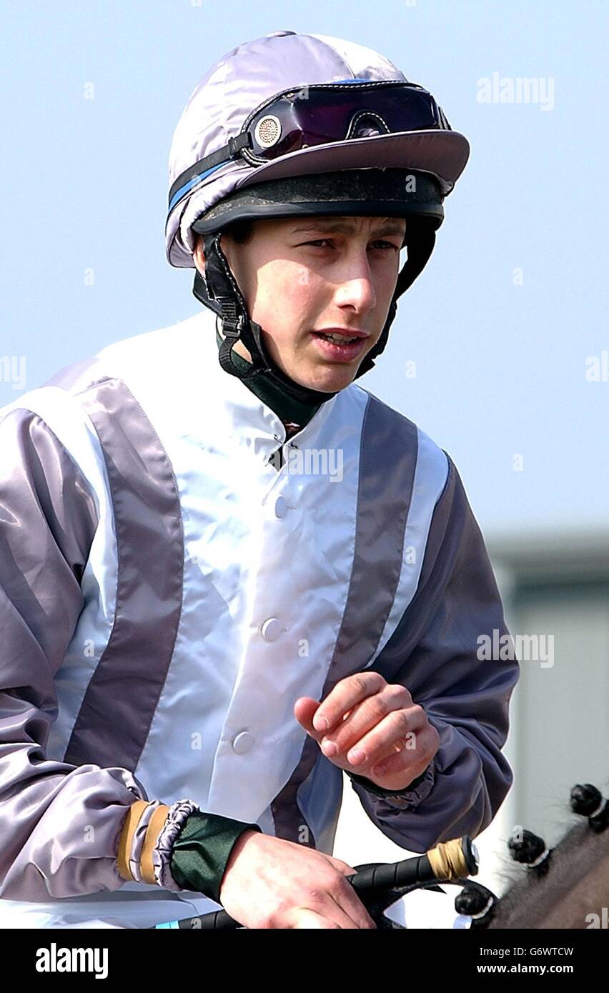 M Halford Jockey Southwell. Jockey Marc Halford at Southwell Racecourse ...