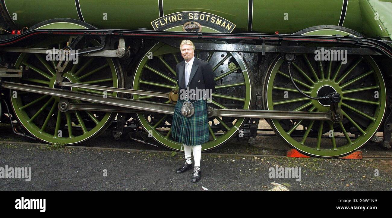 The Flying Scotsman to stay in the Uk Stock Photo - Alamy