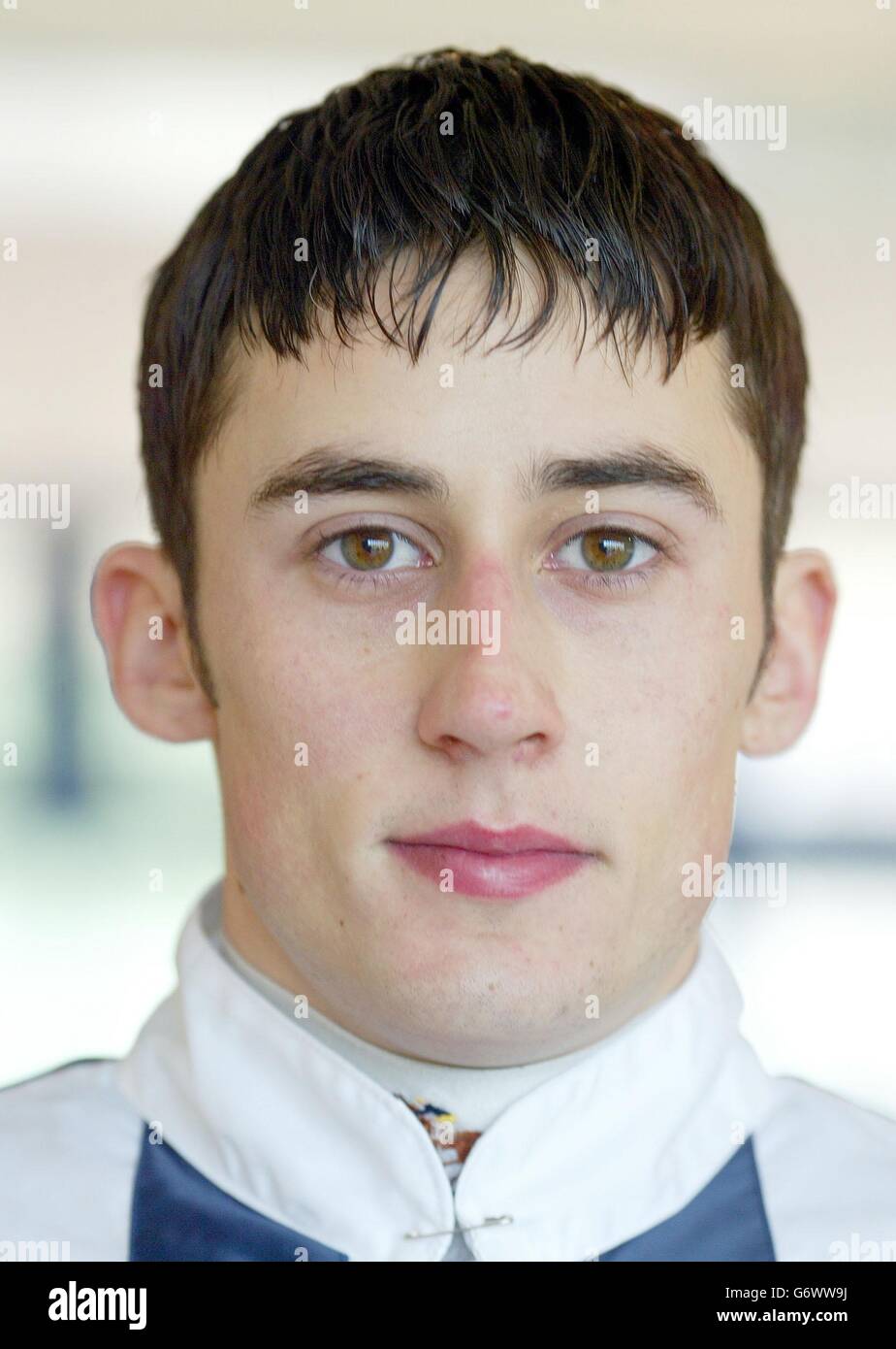 C Catlin Jockey Nottingham Stock Photo - Alamy