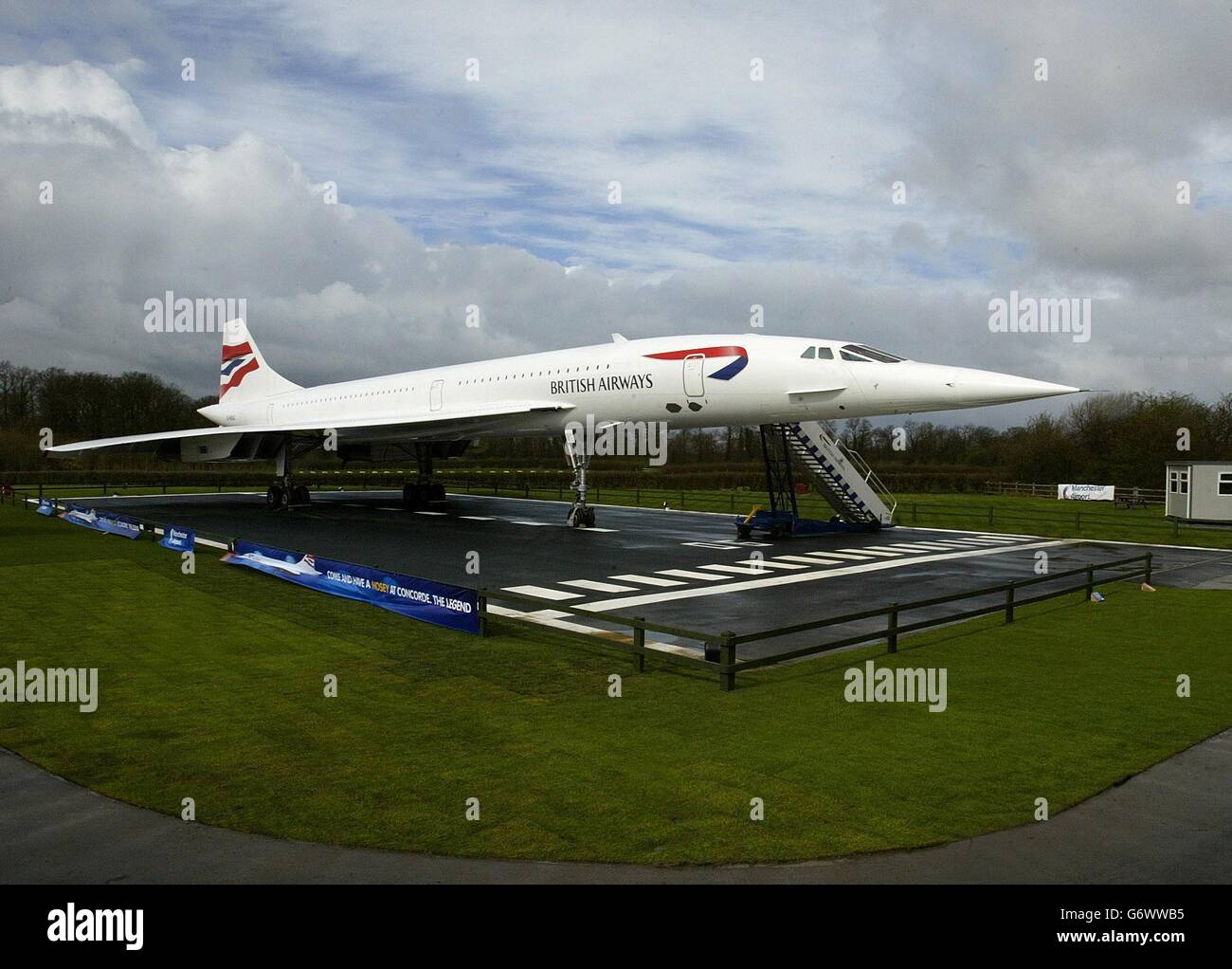 Concorde's New Home Stock Photo - Alamy