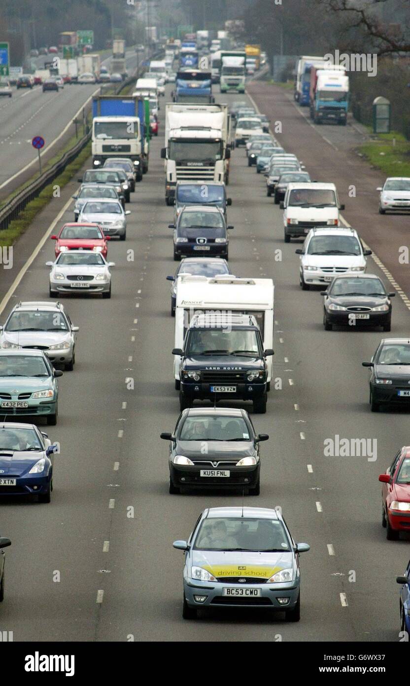 Traffic jam on m11 hi-res stock photography and images - Alamy