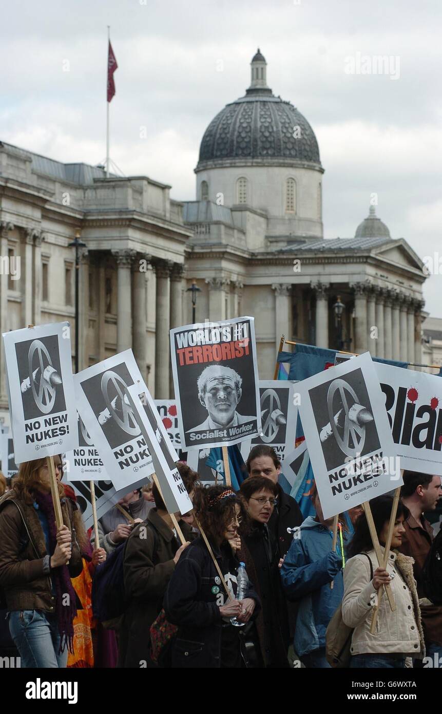 Aldermaston 2004 event Stock Photo - Alamy