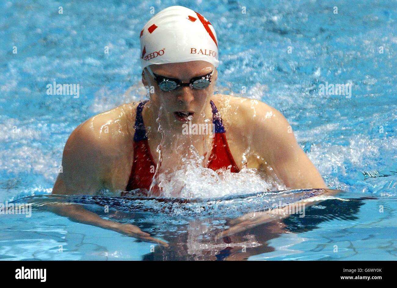 Women 200m Breaststroke Finals. Kirsty Balfour in the Women 200m ...