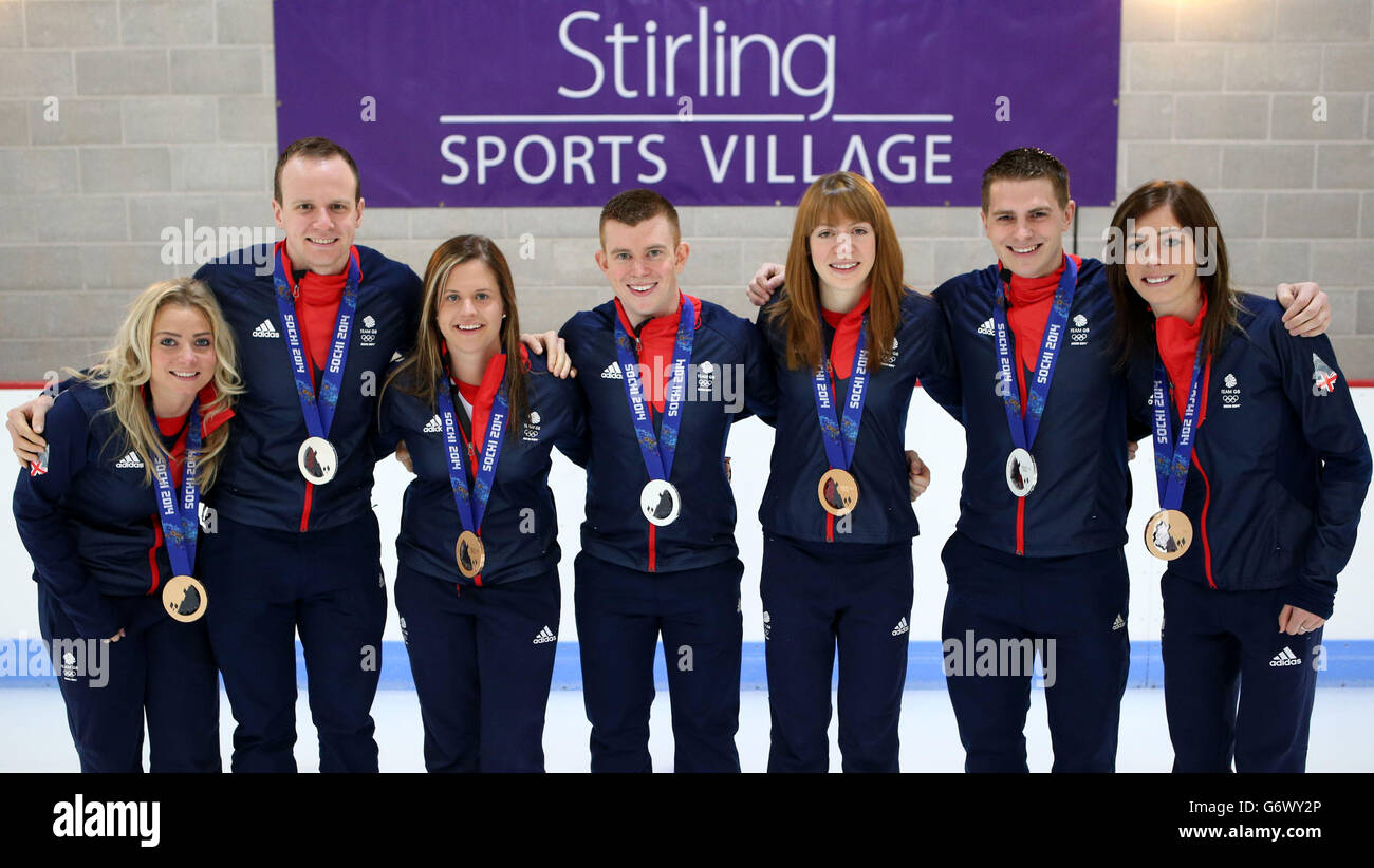 Great Britain's (left-right) Anna Sloan, Michael Goodfellow, Vicki ...