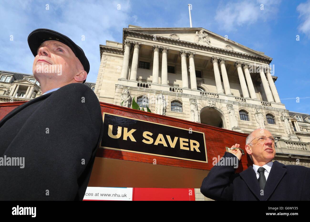 Save our Savers procession Stock Photo - Alamy