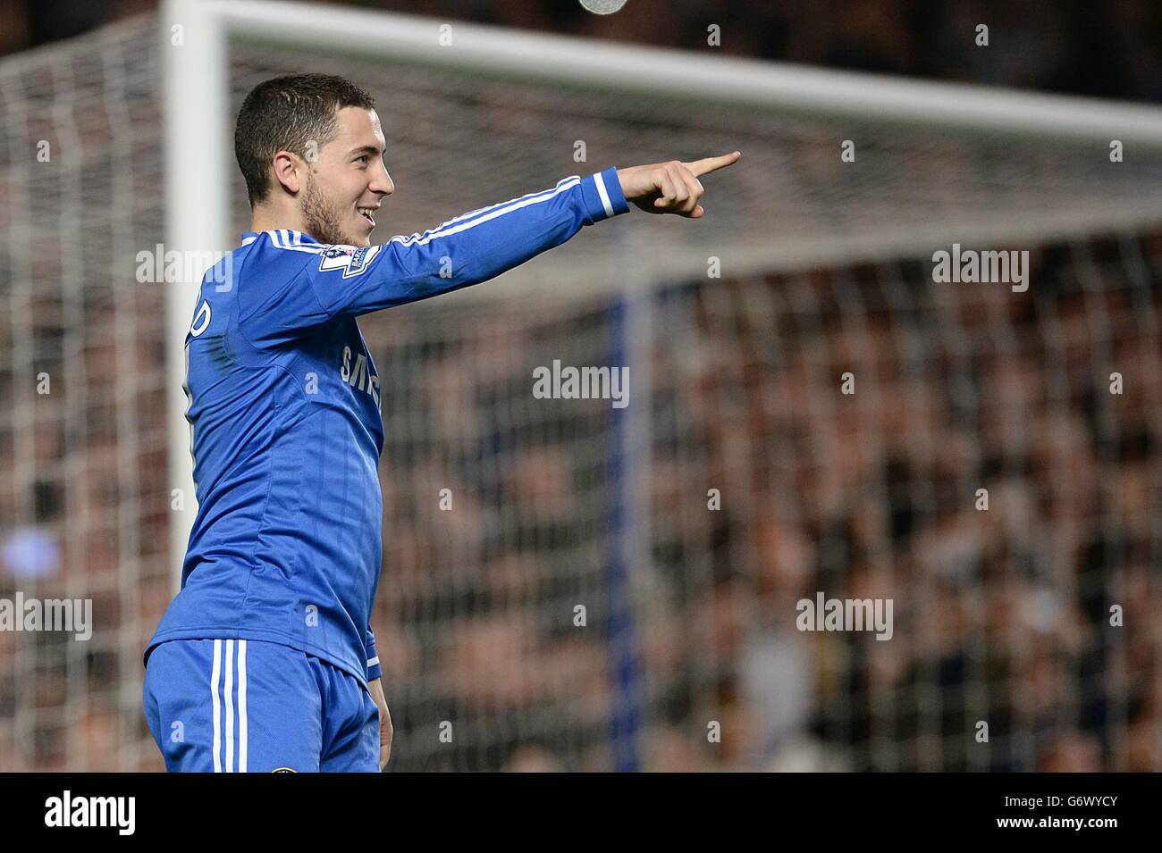 Chelsea eden hazard celebration hi-res stock photography and images - Alamy