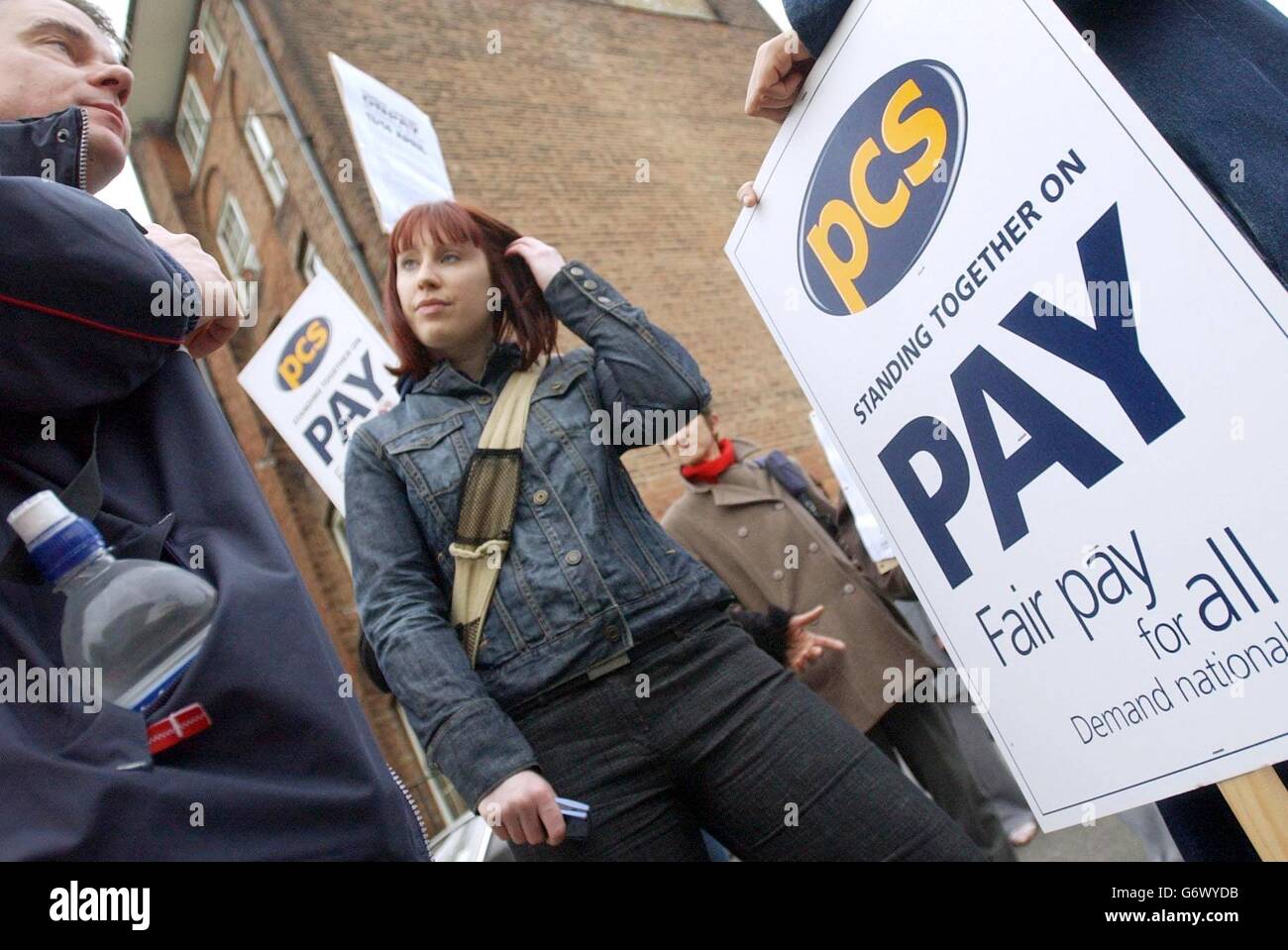 Civil Service Strike Stock Photo - Alamy