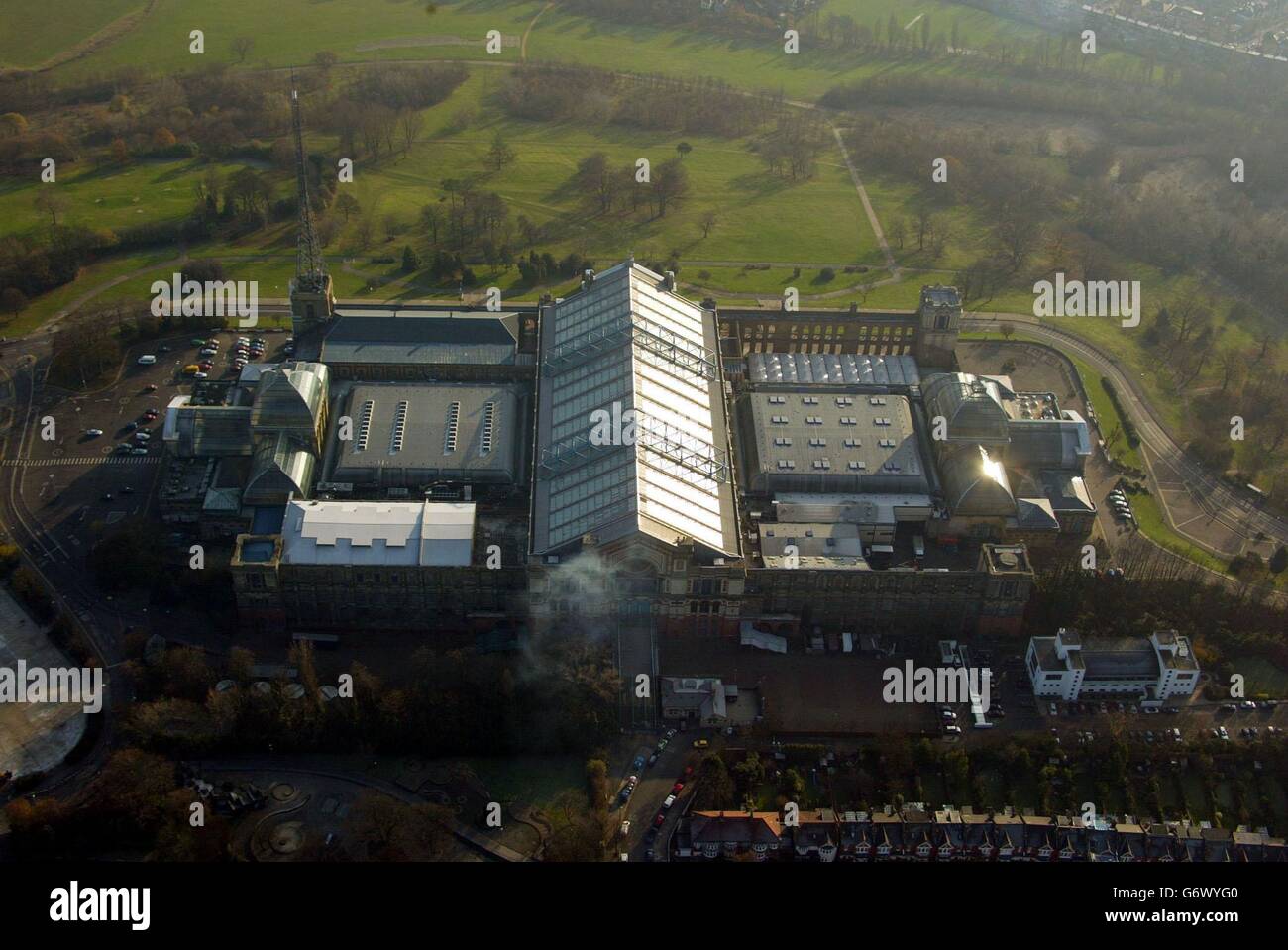 Aerial view of alexandra palace hi-res stock photography and images - Alamy