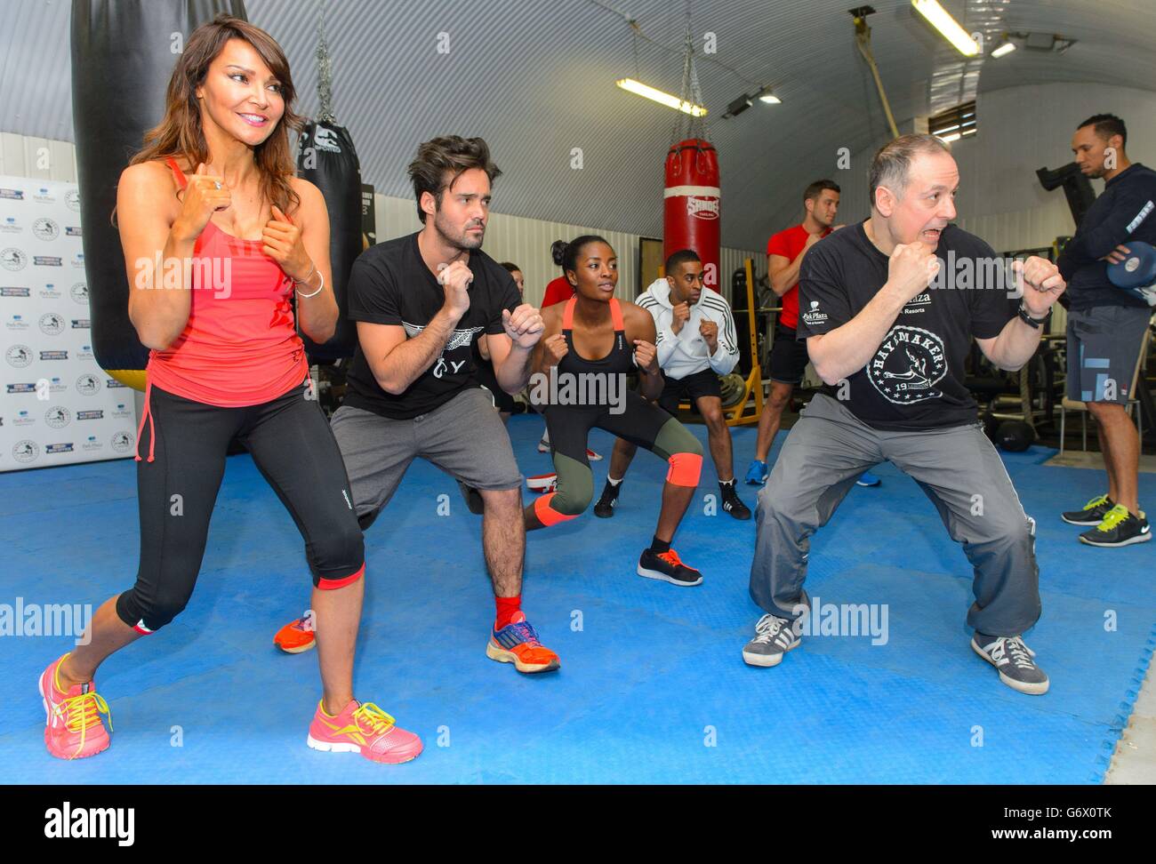 David Haye Training Camp - London Stock Photo - Alamy