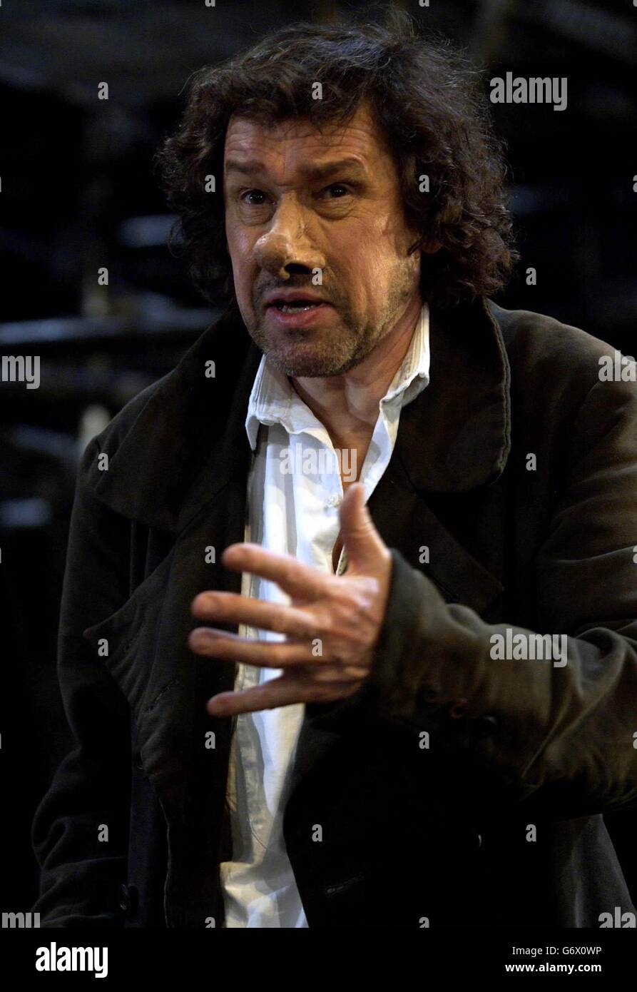 Actor Stephen Rea on stage during a photocall for new play 'Cyrano de ...