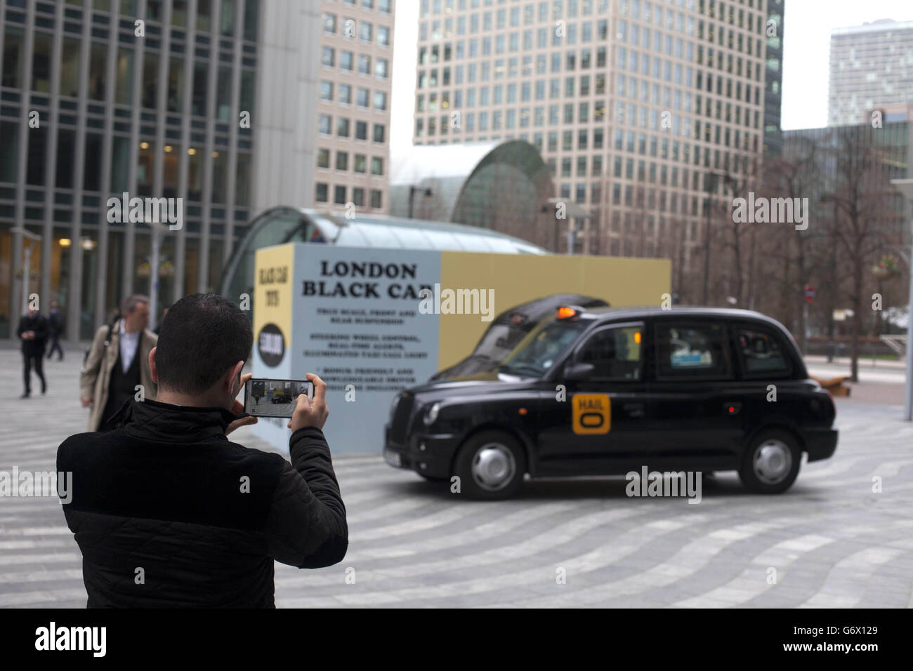 A passer-by takes a picture of a giant toy box, measuring 2.5 metres by ...