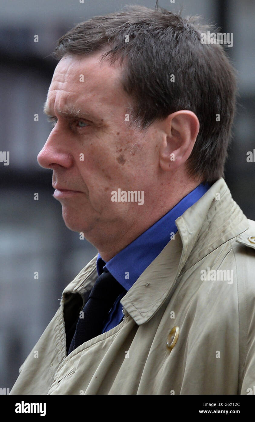 Former News of the World royal editor Clive Goodman arrives at the Old ...