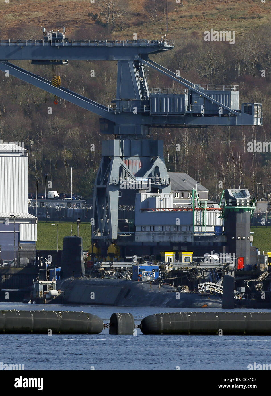 HM Naval Base Clyde Faslane - Stock Stock Photo - Alamy