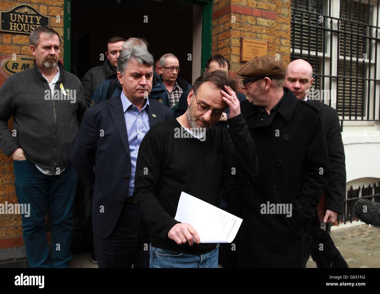 Bob Crow death Stock Photo - Alamy