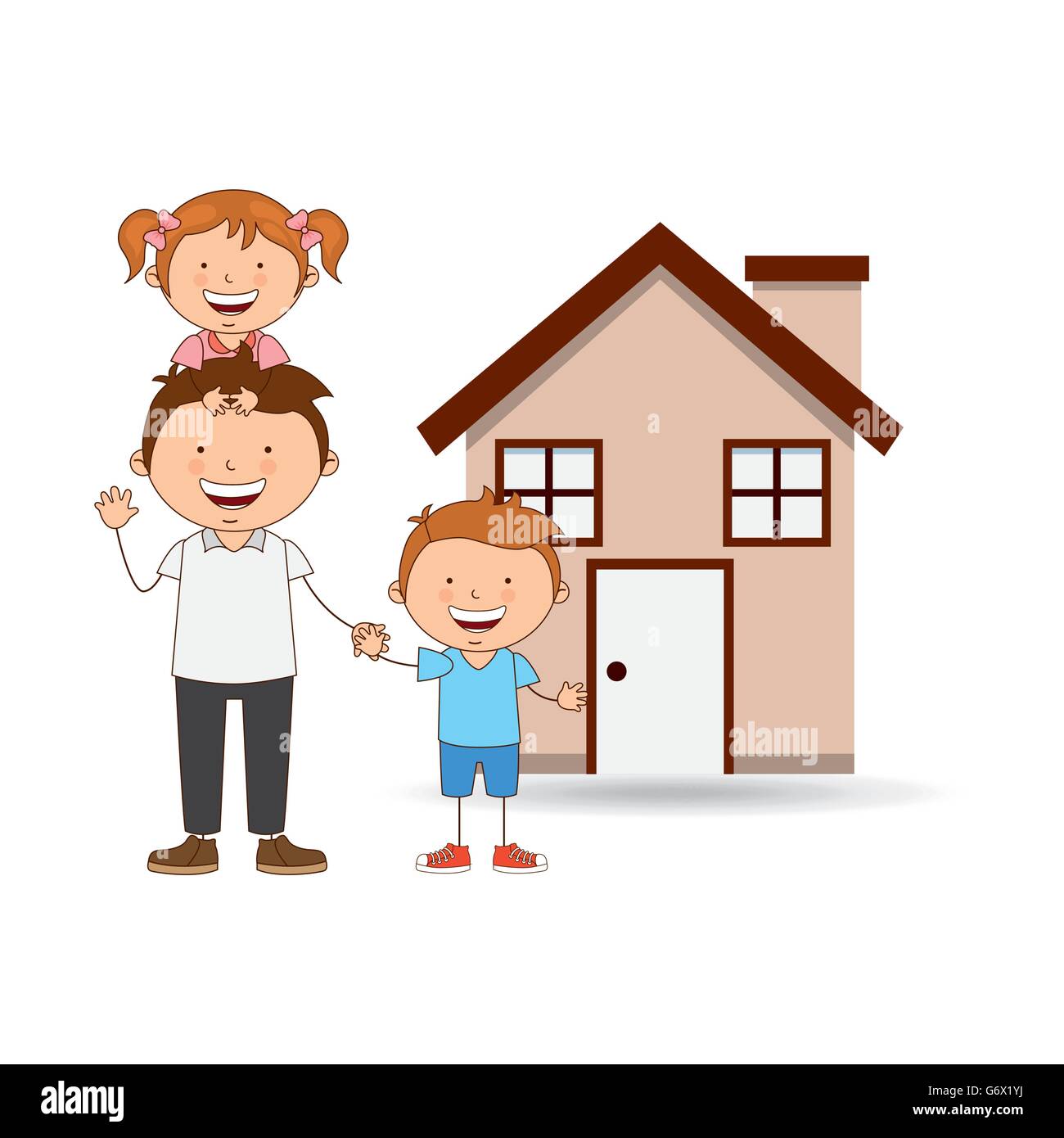 family home design Stock Vector Image & Art - Alamy