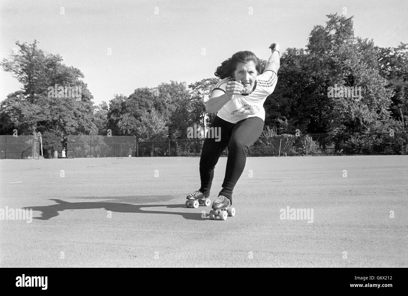 Rollerskating - Chloe Ronaldson Stock Photo - Alamy