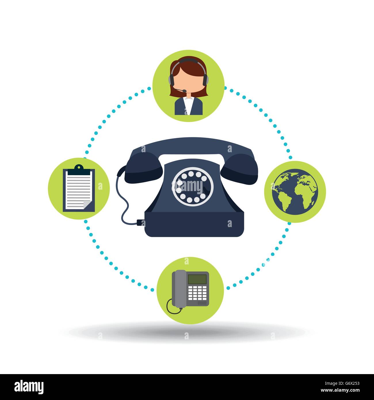 customer service design Stock Vector Image & Art - Alamy