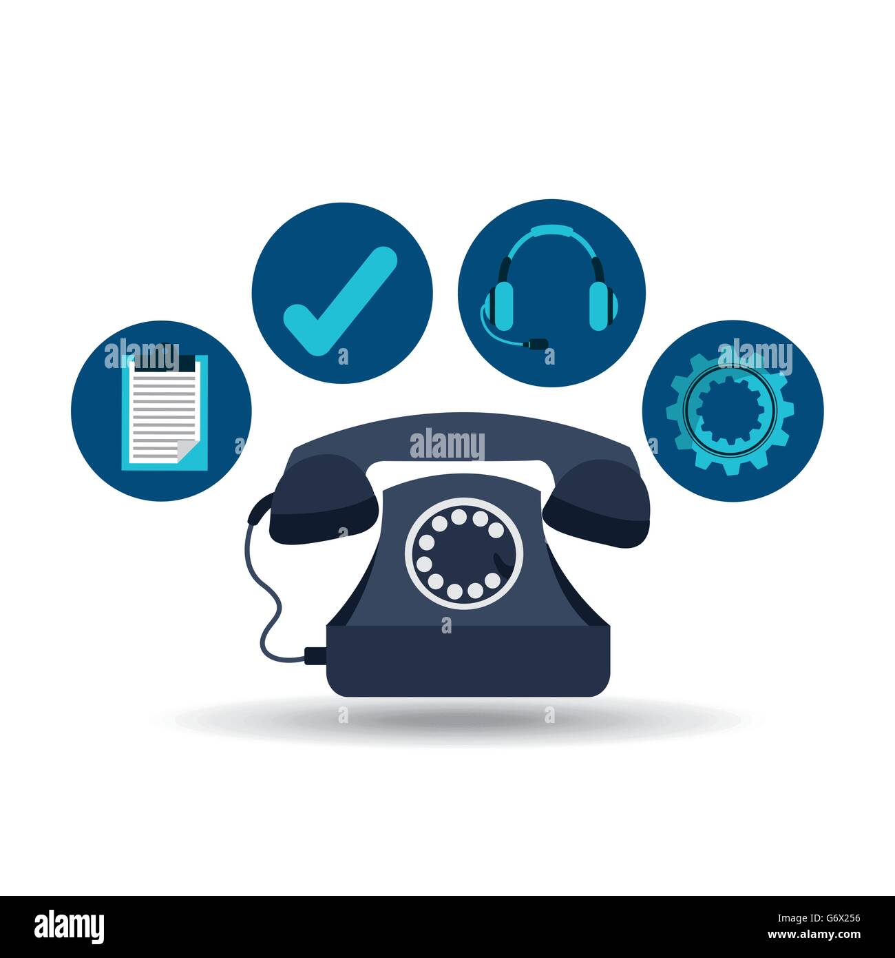 customer service design Stock Vector Image & Art - Alamy