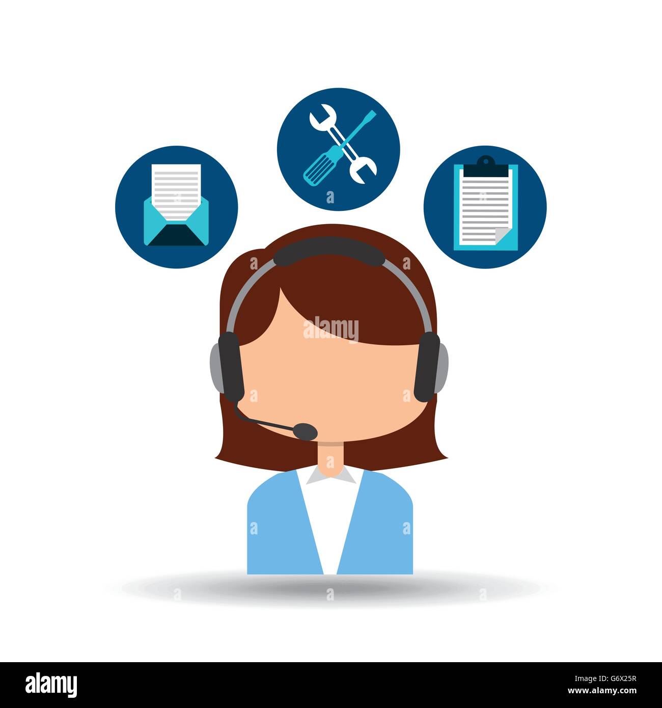 customer service design Stock Vector Image & Art - Alamy