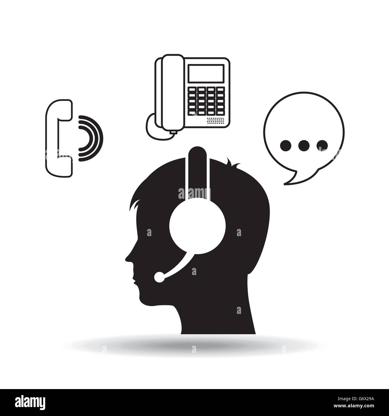 customer service design Stock Vector Image & Art - Alamy